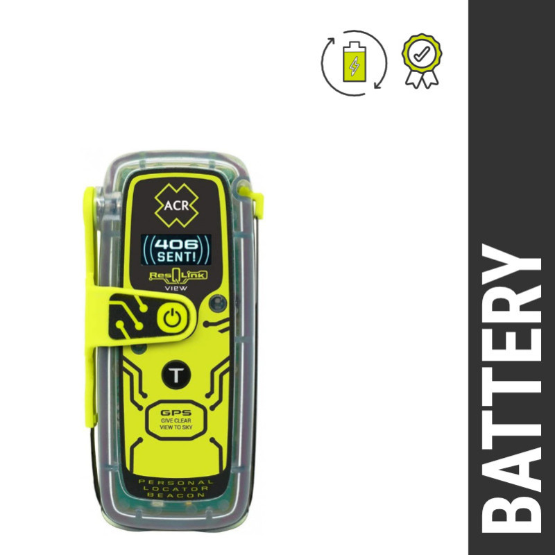 Battery replacement service for ACR Electronics PLBs